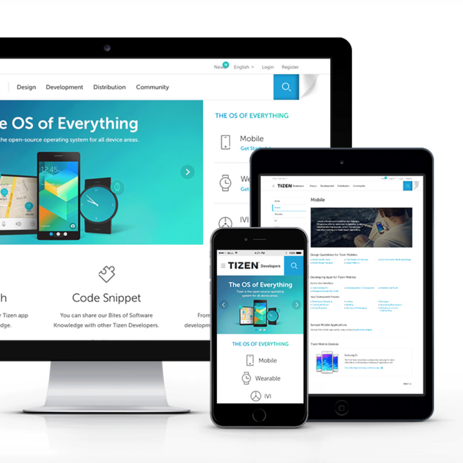 New Branding of the Developer-Oriented Interface for Users – Samsung Tizen | Works | Practical ...